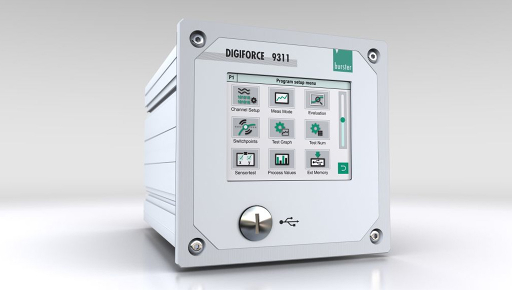 Designentwicklung des Userinterface vom Burster DIGIFORCE® 9311