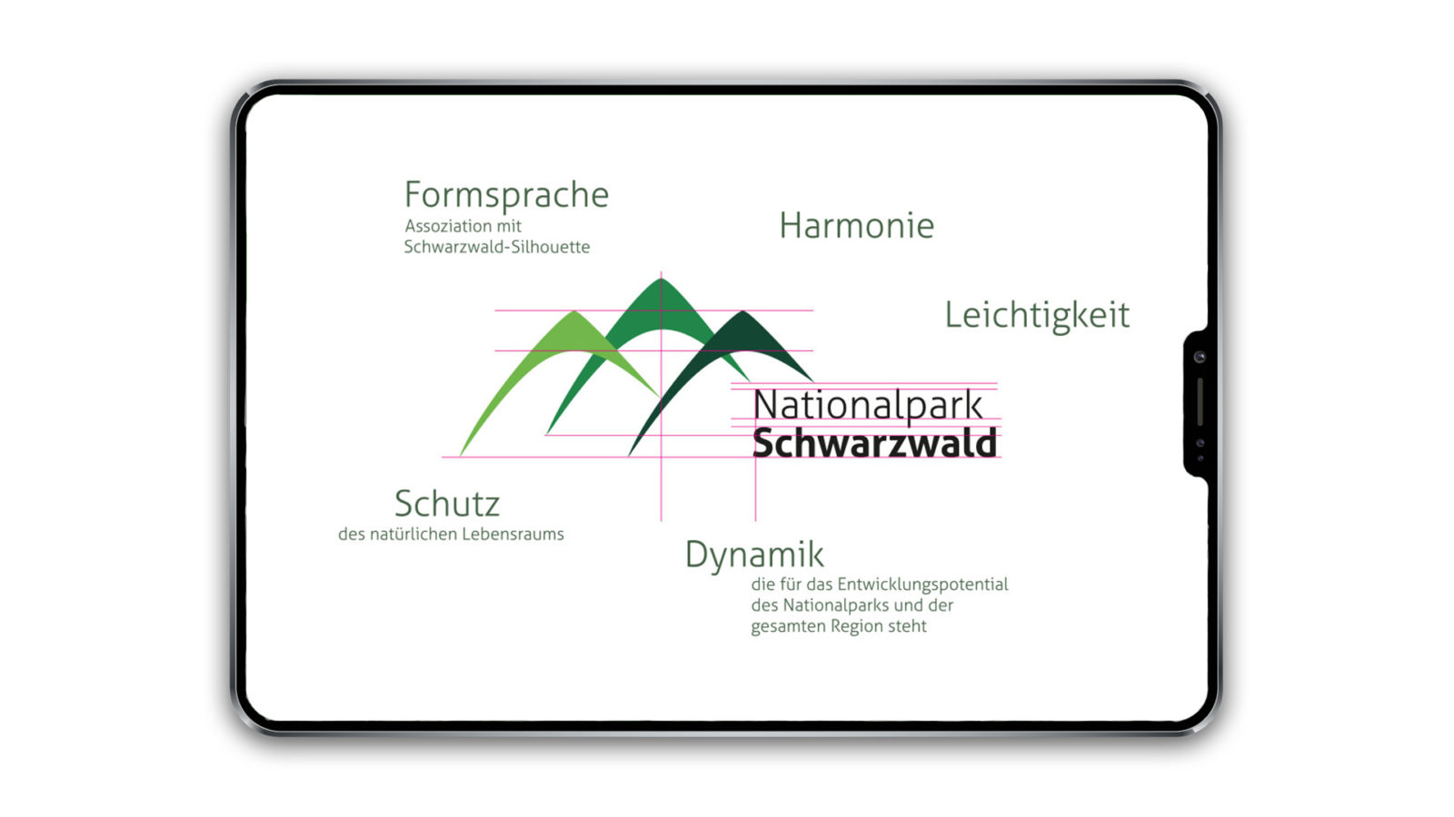 Design, Logo und CI-Richtlinien für den Nationalpark Schwarzwald